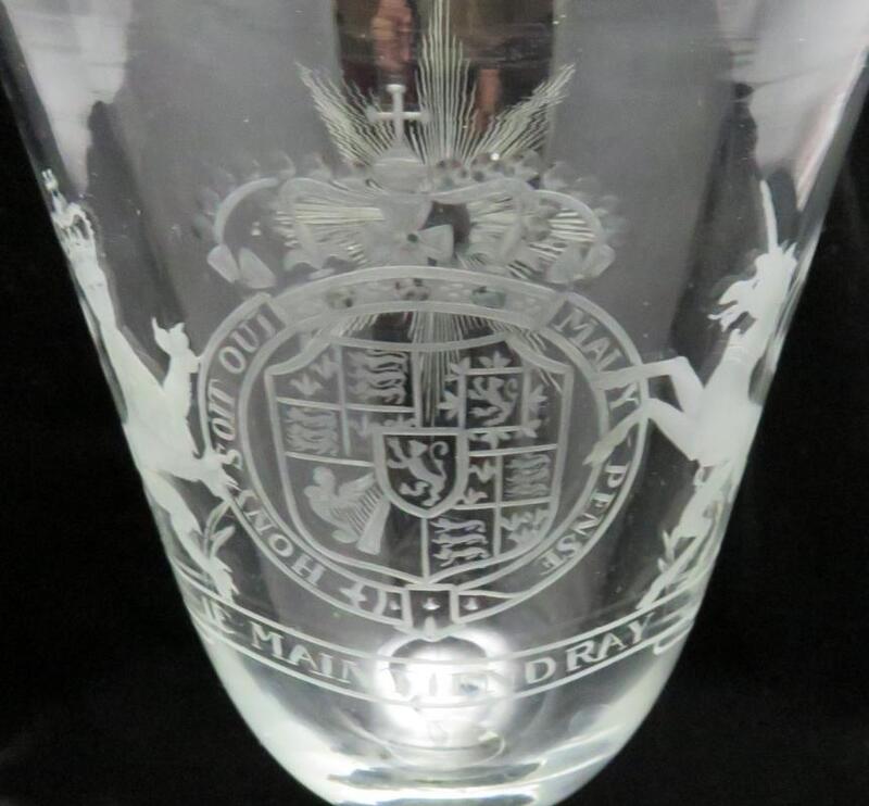 A William III Royal commemorative coronation goblet, circa 1689 ...
