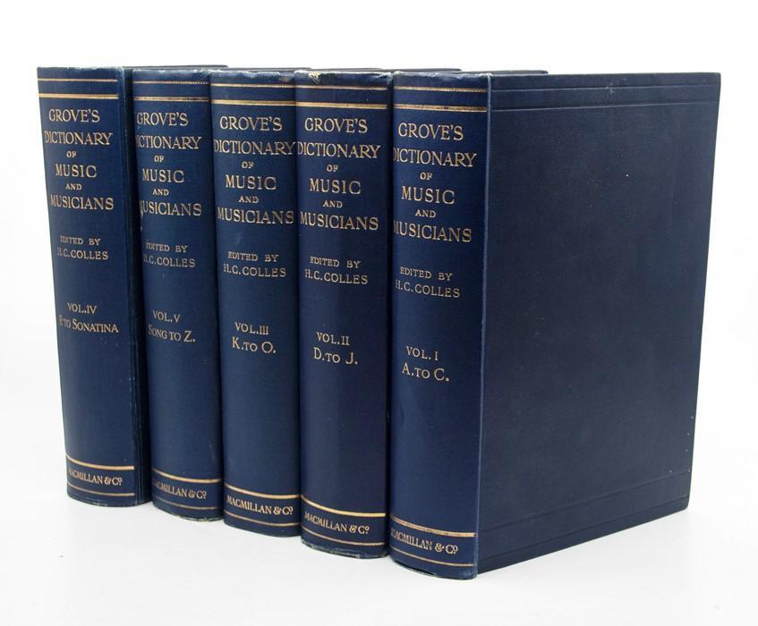 Colles, H. C. (Ed.). Grove's Dictionary of Classical Music, third ...